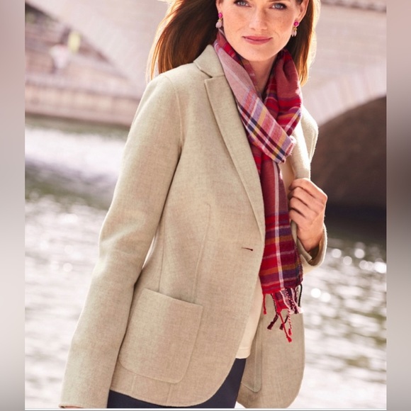 Talbots | Jackets & Coats | Nwt Talbots Doublefaced Blazer | Poshmark